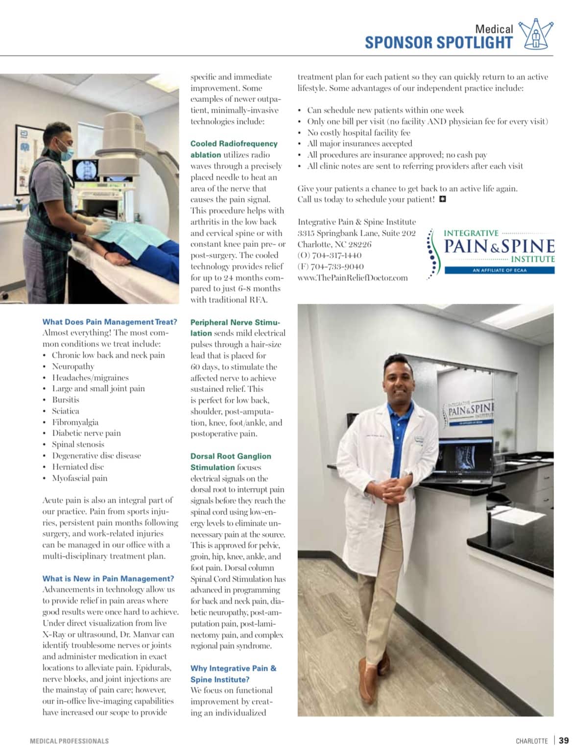 Integrative Pain & Spine Magazine Feature! - Integrative Pain & Spine ...